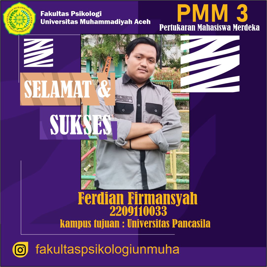 10 Mahasiswa Psikologi Lulus PMM 3 – Psikologi Unmuha 10 Mahasiswa Psikologi Lulus PMM 3 – Psikologi Unmuha